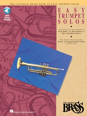 Canadian Brass Book of Easy Trumpet Solos - Book/Online Audio