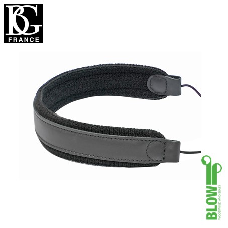 BG Bass Clarinet Leather Strap (1 Hook + Leather Loop Attachment)