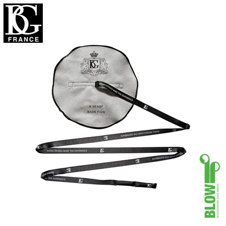 BG Bass Flute Swab with Drop Swab (Microfibre + Bamboo & Silk)