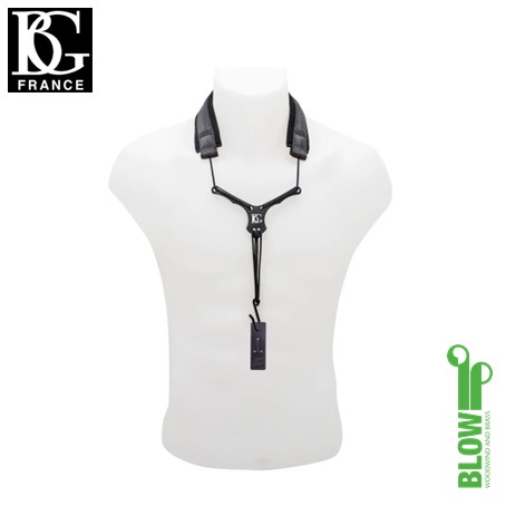 BG Oboe "ZEN" Nylon Neck Strap w/ ABS Extender, 2 LP Connectors
