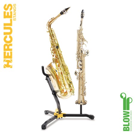 HERCULES Alto/Tenor Saxophone & Soprano Saxophone Stand