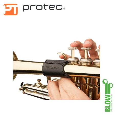 PROTEC Cornet Padded Leather Finger Saver