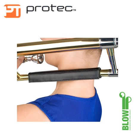 PROTEC Straight Trombone Padded Leather Neck Guard