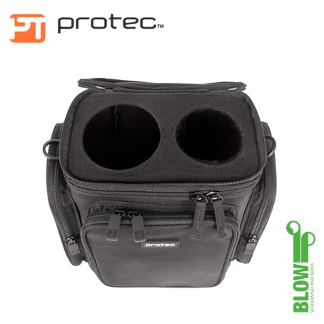 PROTEC French Horn Double Mute Bag, Modular Wall & Mute Holder